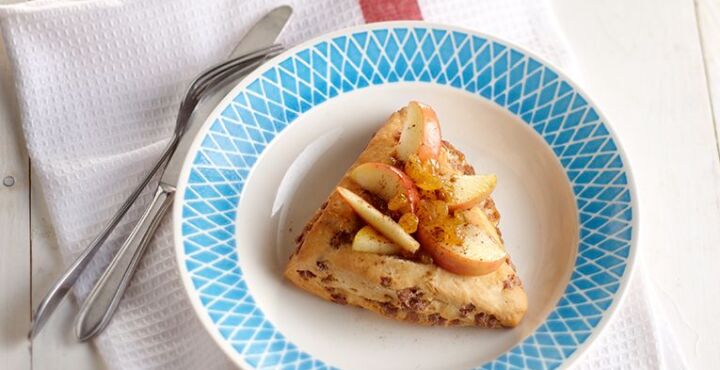 Bakkerij 't Stoepje - Woepie kaneel met een appel rozijnen verrassing